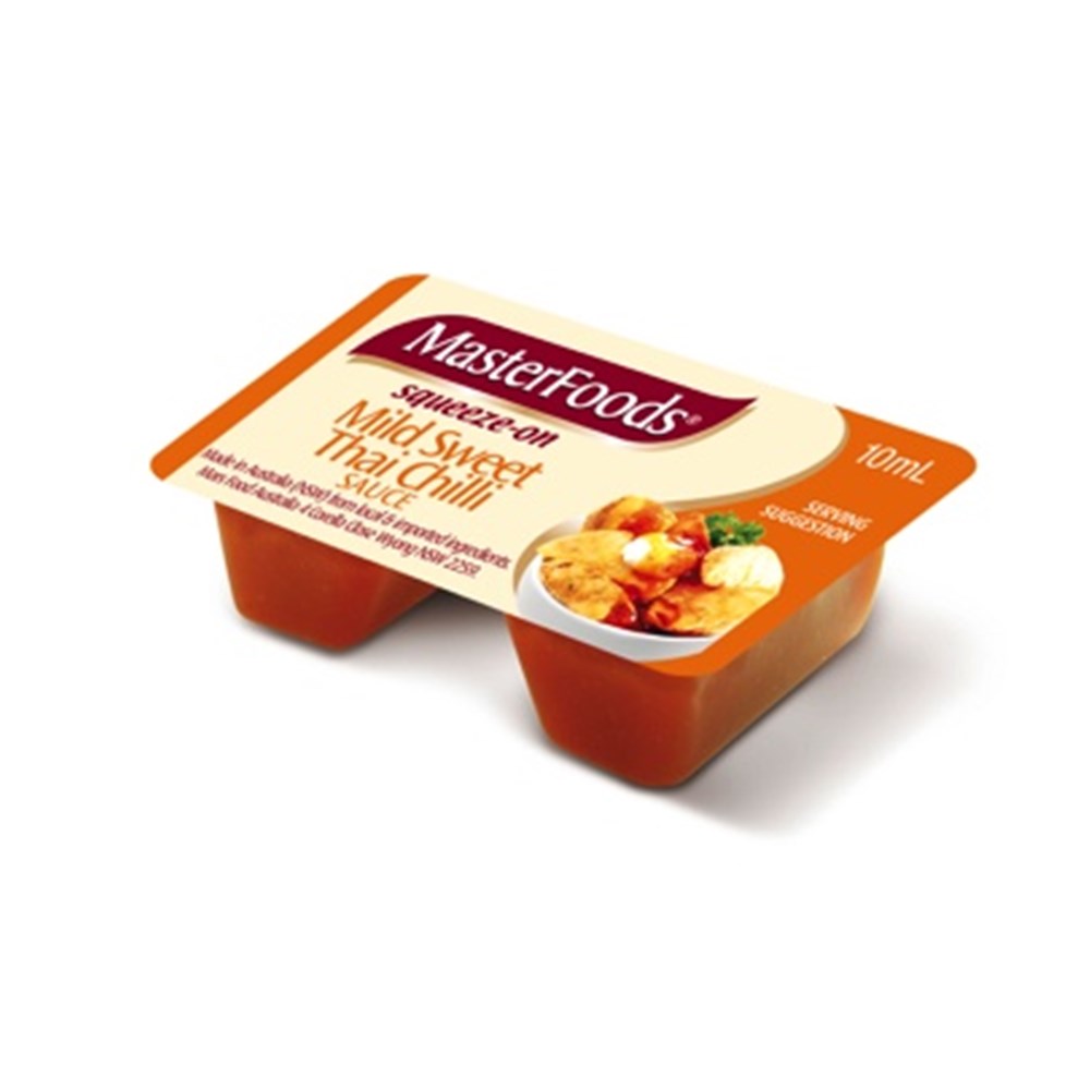 Sauce Sweet Chilli PC Squeeze On 100 x 10ml - Sauce - Godden Food Group ...