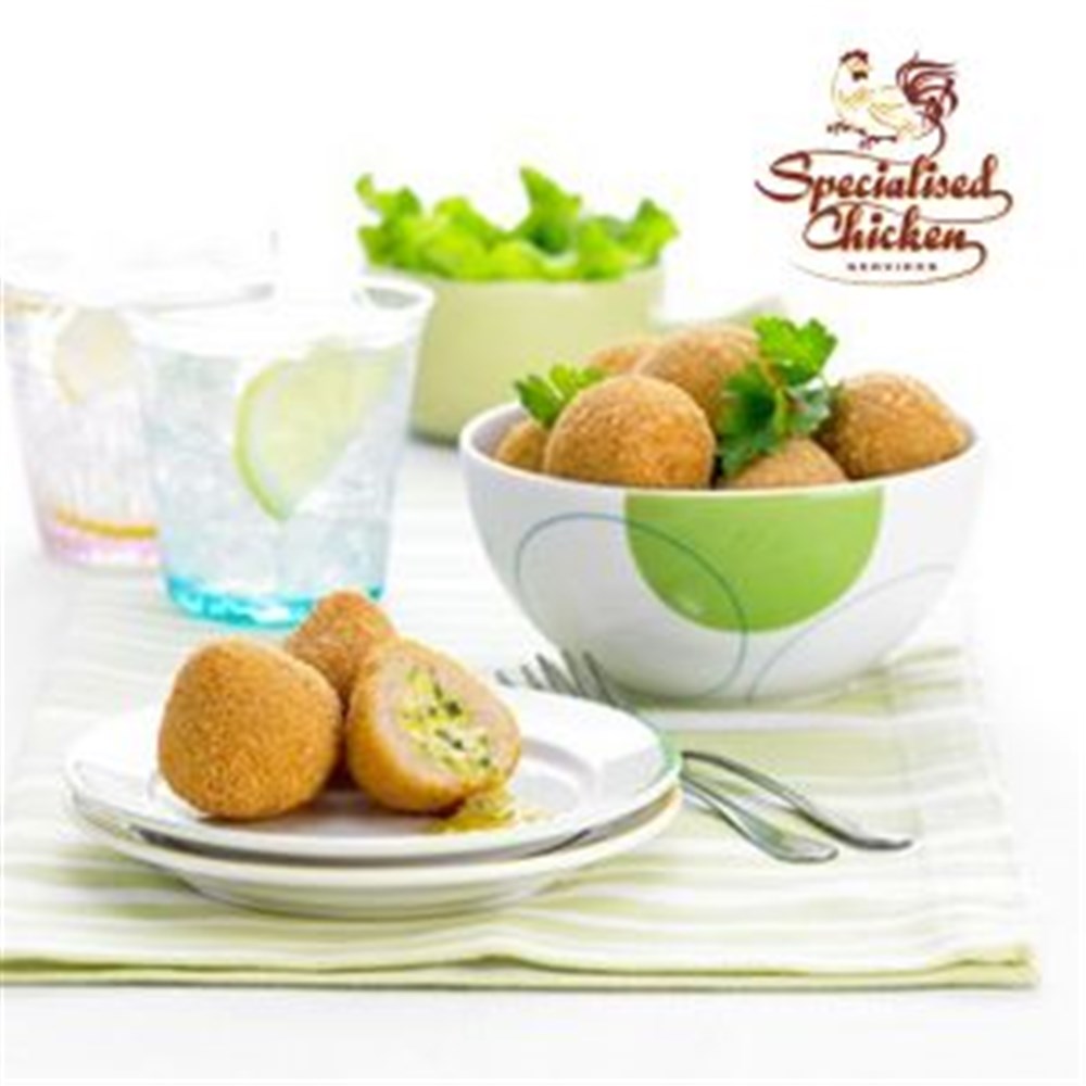 Chicken Garlic Balls 4kg - Poultry - Godden Food Group - Godden Food Group