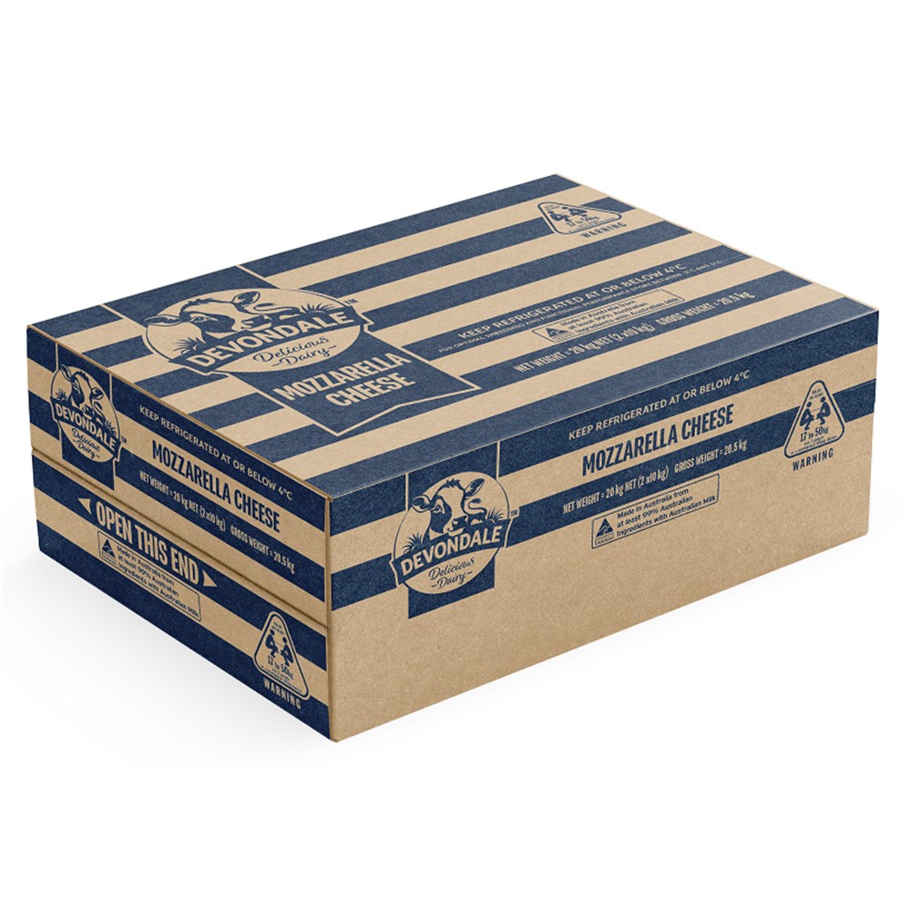 Mozzarella Loaf 2x10kg - Cheese - Godden Food Group - Godden Food Group
