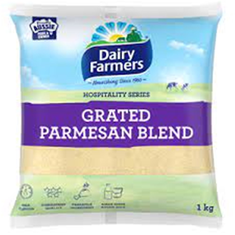 Parmesan Grated 1kg - Cheese - Godden Food Group - Godden Food Group