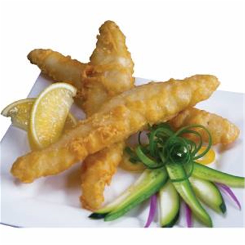 Flathead Beer Battered Torpedo Approx 60g x50 each - Battered/Crumbed ...