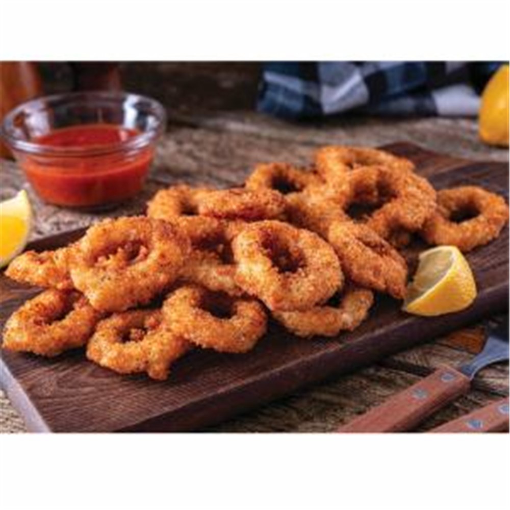 Squid Rings Panko Crumb 4kg - Battered & Crumbed - Godden Food Group ...