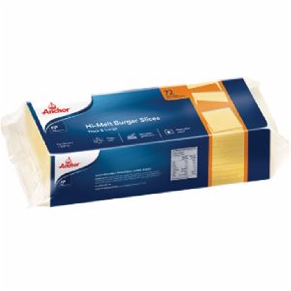 Cheese Slice Hi Melt Burger 1.4kg - Cheese - Godden Food Group - Godden ...