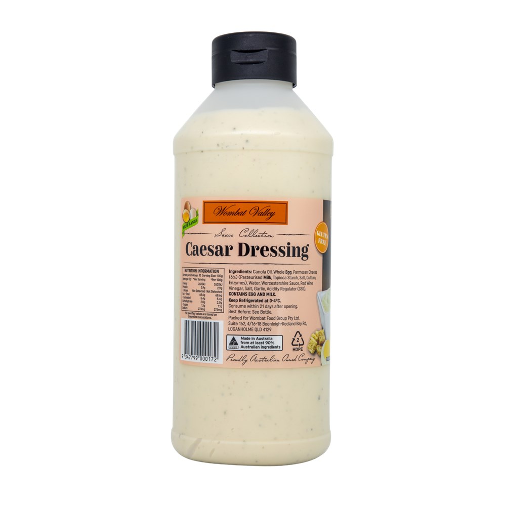 Dressing Caesar 1kg - Dressings, Sauces & Mayonnaise - Godden Food ...