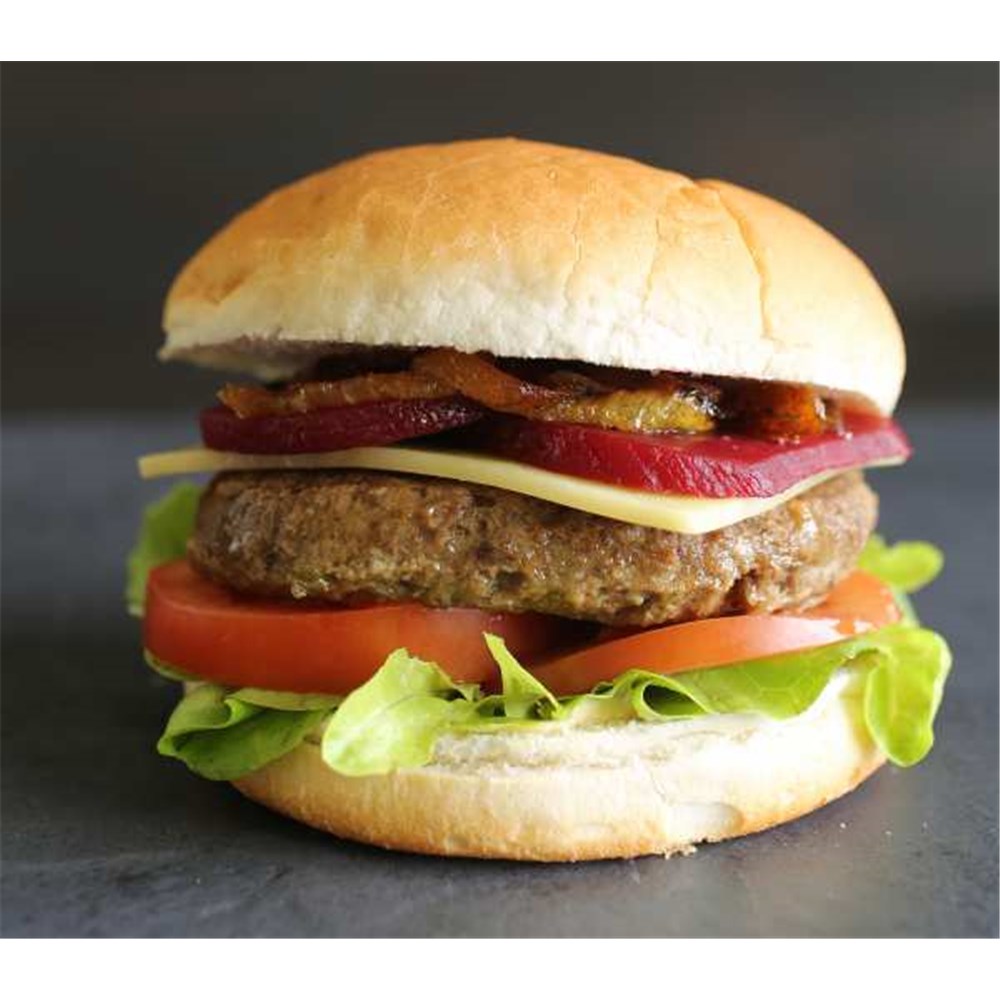 Burger Beef Cooked 120g x 60 - Beef - Godden Food Group - Godden Food Group